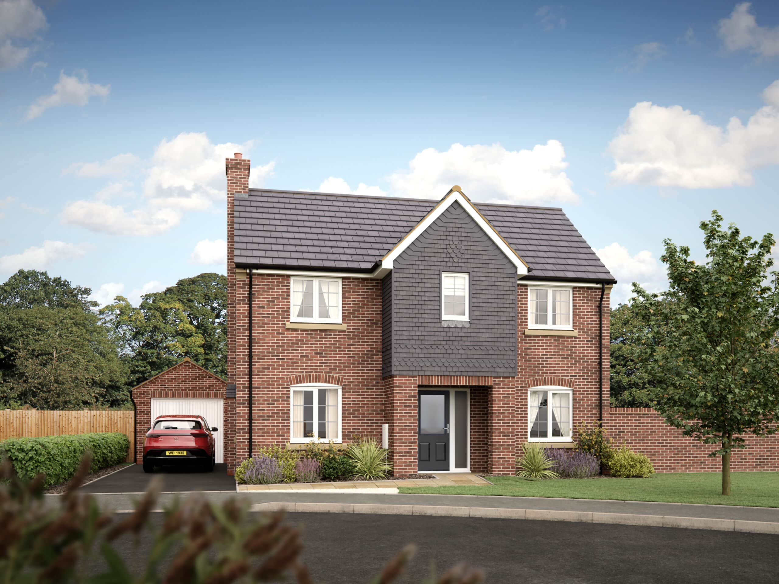 Plot: 58 - Westwood Park - New Build Houses For Sale from William Davis ...